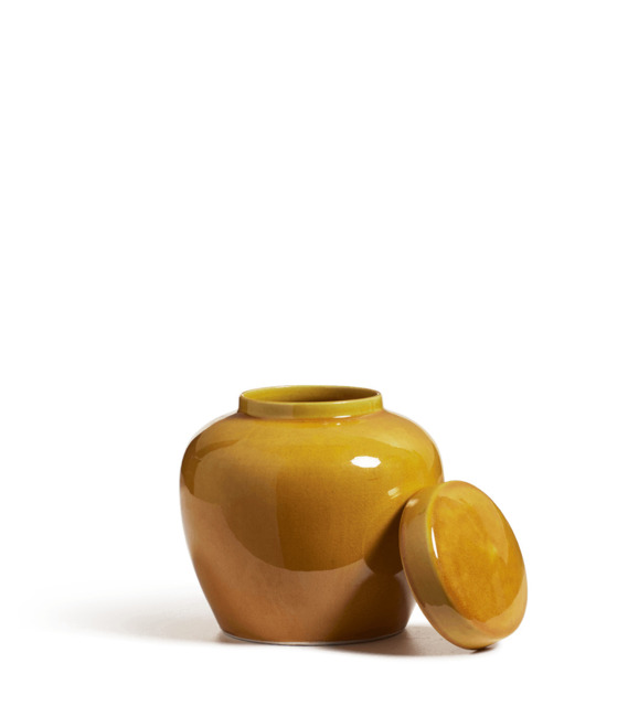 OKA, Anni Lidded Pot - Dijon, Pots and Urns, Porcelain,Clay by OKA ...