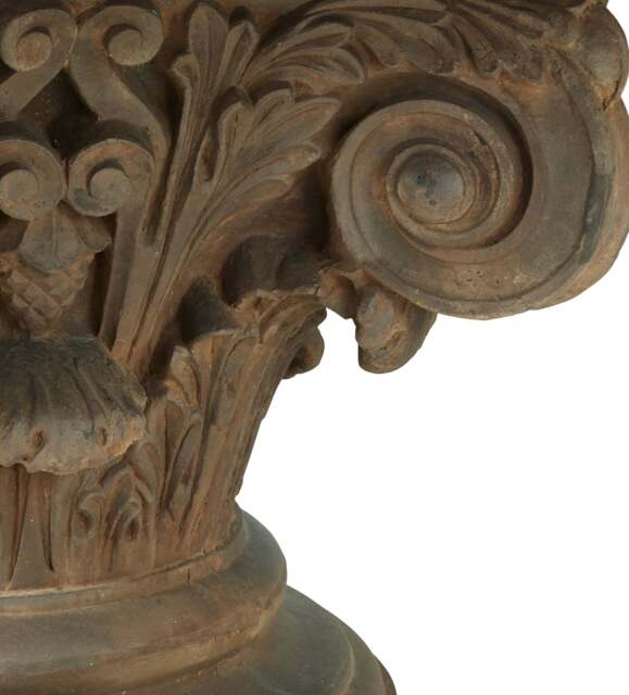 OKA, Acanthus Round Dining Table - Brown, Dining Table by OKA ...