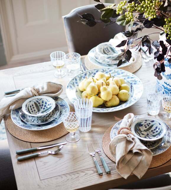 OKA, Allegro Rectangular Dining Table - Large - Weathered Oak, Dining ...