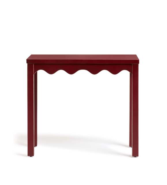 OKA, Talasa Side Table - Red, Side Table by OKA | ufurnish.com