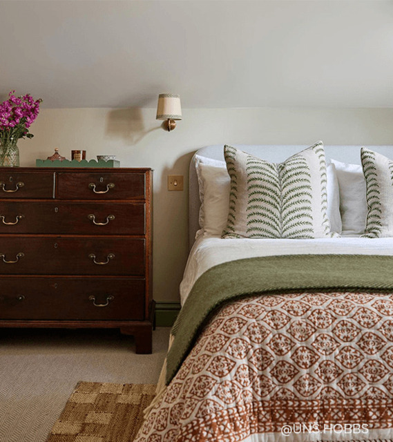 OKA, Areca Cushion Cover - Putting Green, Cushion Covers, Linen by OKA ...