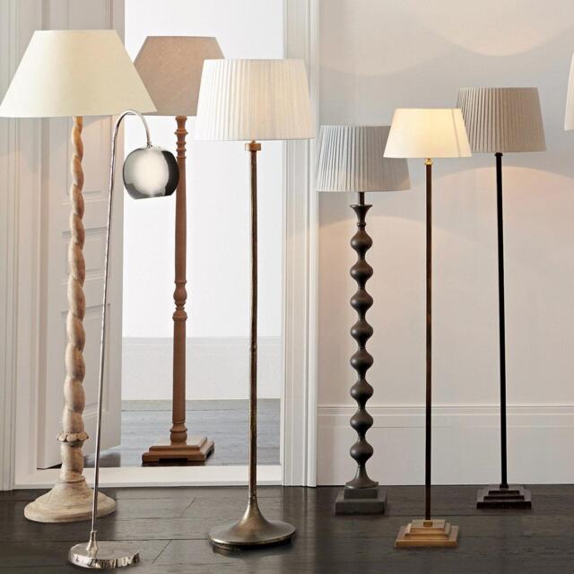 OKA, Droplet Floor Lamp Base - Antique Gold, Floor Lamps, Metal by OKA ...