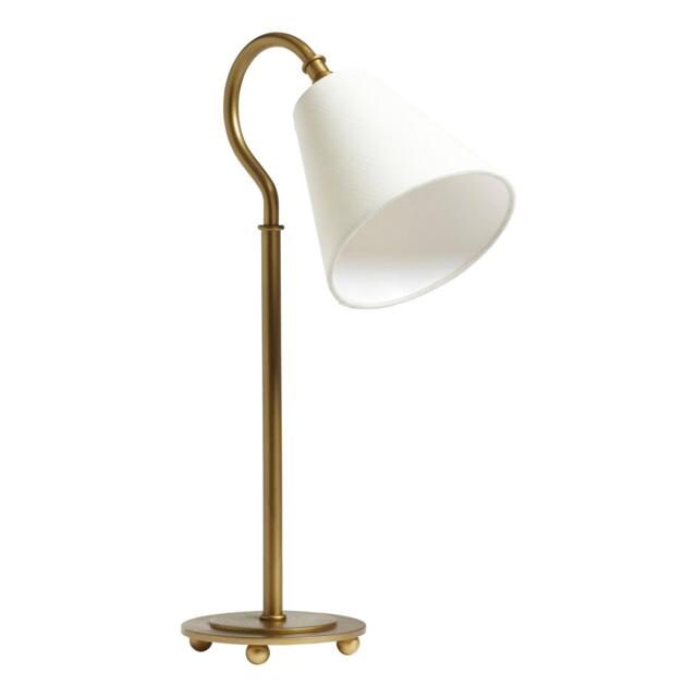 OKA, Adam Lippes X OKA Avery Table Lamp - Antique Brass, Table Lamps by ...
