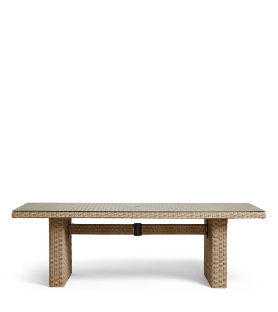 OKA, Marston Garden Dining Table, Garden Tables, Aluminium by OKA ...