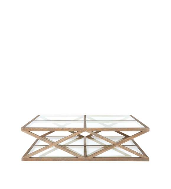 OKA, Marylebone Coffee Table - Large - Weathered Oak, Coffee Table by ...