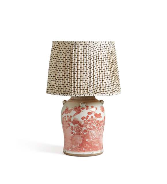 OKA, Fenghuang Table Lamp Base - Red/White, Table Lamp by OKA ...