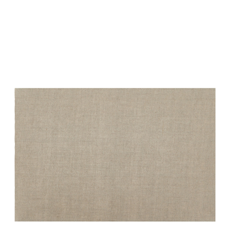 50cm Narrow Rectangular Linen Lampshade - Natural by OKA | ufurnish.com