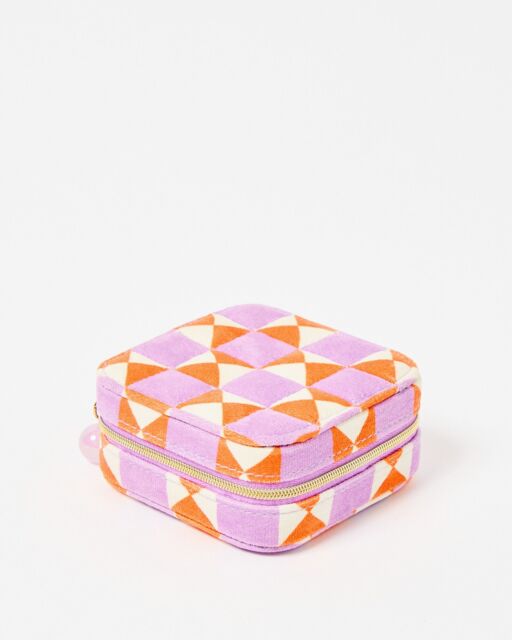 Geometric Tile Square Jewellery Box by Oliver Bonas | ufurnish.com