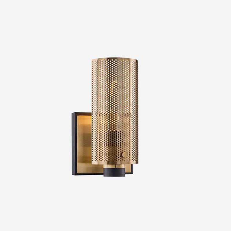 Andrew Martin Pilsen Wall Light Gold by Olivia's | ufurnish.com