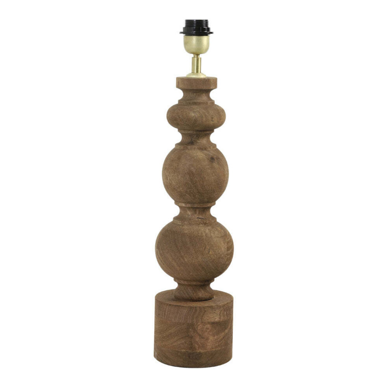 Light & Living Radwan Table Lamp Base Dark Brown by Olivia's | ufurnish.com