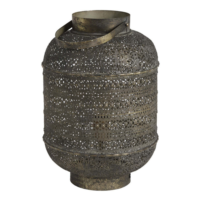 Light & Living Udupi Table Lamp Brown Gold / Small by Olivia's ...