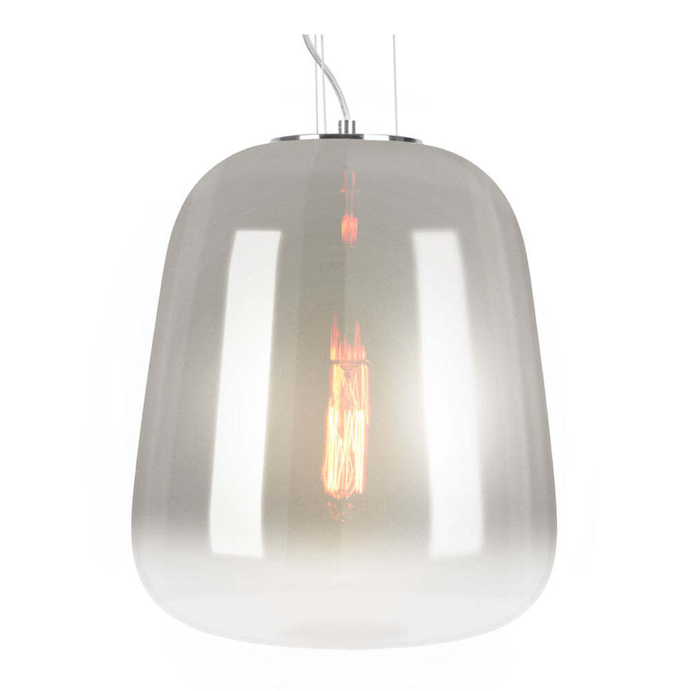 Present Time Cone Pendant Lamp Chrome by Olivia's | ufurnish.com
