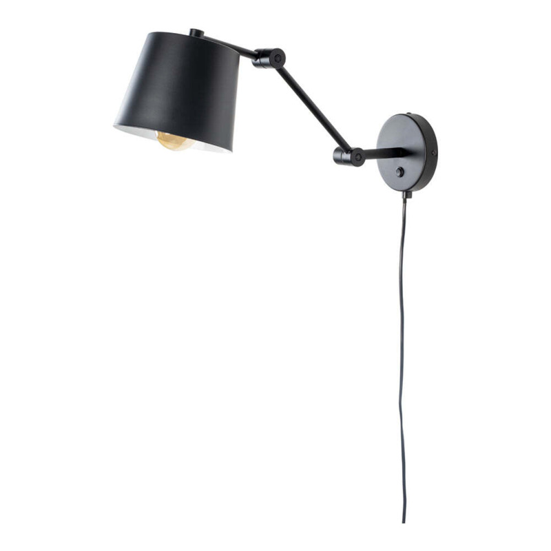 Olivia's Nordic Living Collection - Haley Wall Lamp in Black by Olivia ...
