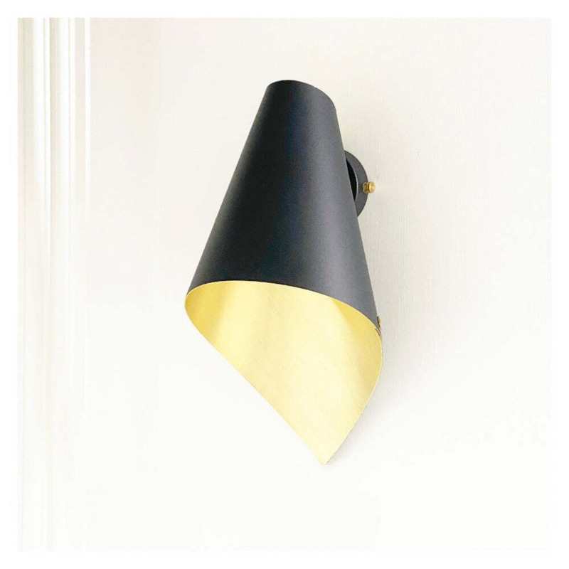 Arcform Lighting - Arc Wall Light in Gold & Black / Standard by Olivia ...