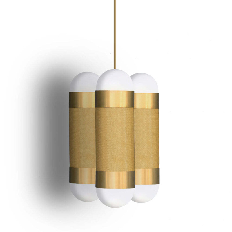 Arcform Lighting - Loom Pendant Light Cluster in Brushed Brass by ...