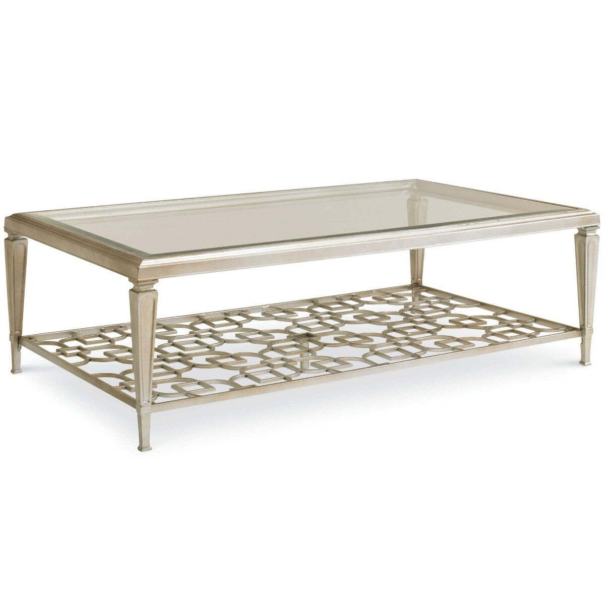 Caracole Classic Socialite Coffee Table by Olivia's | ufurnish.com