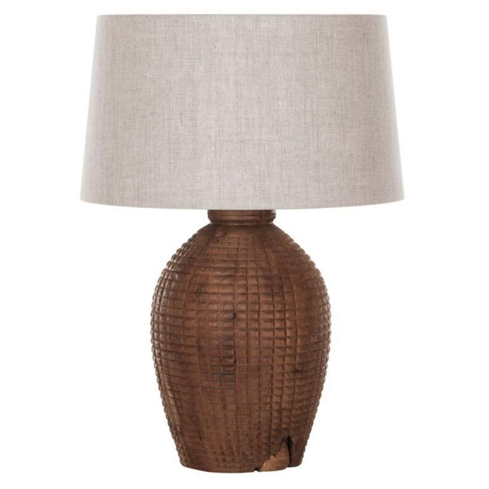 Must Living Craft Table Lamp in Natural by Olivia's | ufurnish.com