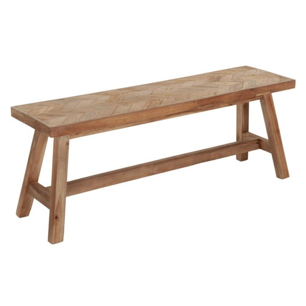 Must Living Herringbone Bench / Large by Olivia's | ufurnish.com