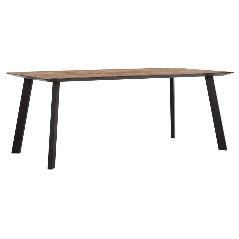 DTP Home Rectangular Dining Table in Recycled Teakwood Finish / Large by Olivia's | ufurnish.com