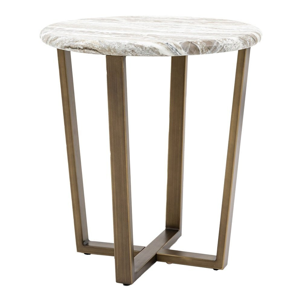 Gallery Interiors Rondo Side Table by Olivia's | ufurnish.com