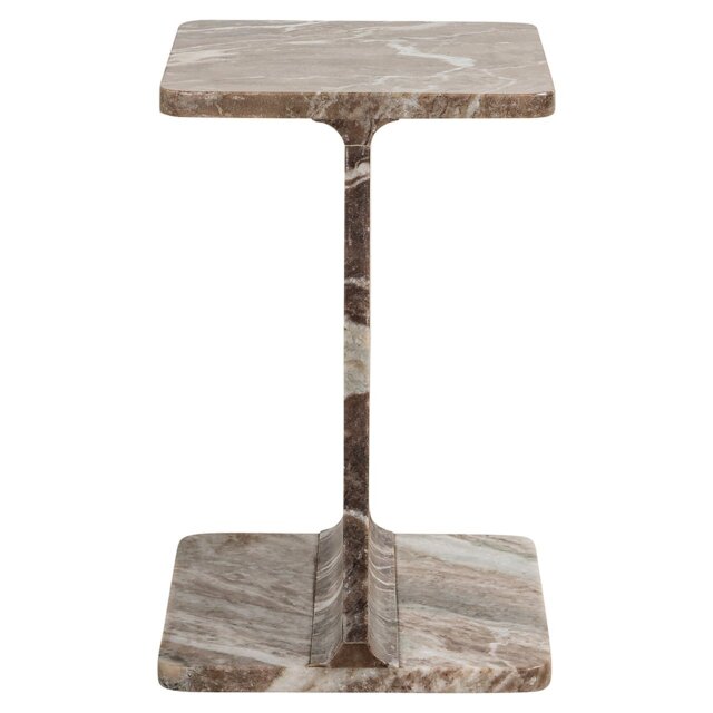 Benson Marble Side Table by Olivia's | ufurnish.com