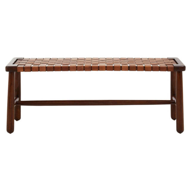 Inca Strapped Bench by Olivia's | ufurnish.com