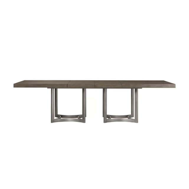 Ashton 8 -10 Seater Dining Table - Light Brown by Olivia's | ufurnish.com