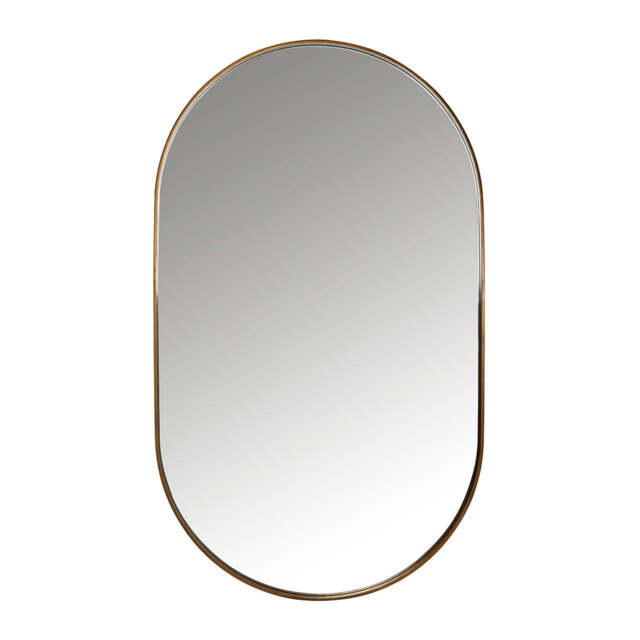 Skylar Mirror - Gold by Olivia's | ufurnish.com