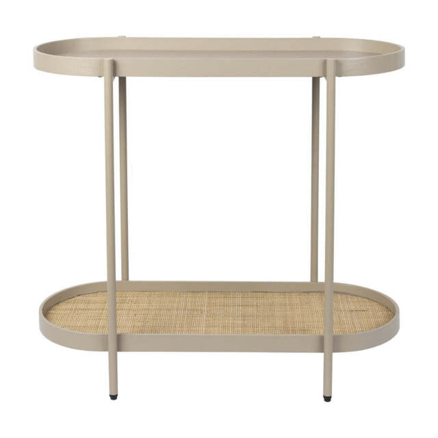 Maya Console Table - Beige by Olivia's | ufurnish.com