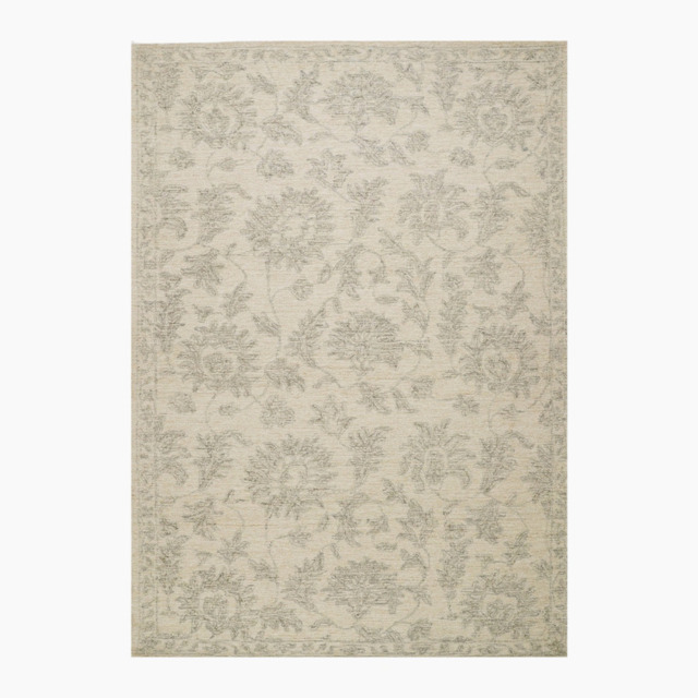 Ivy & Elm Mehar Wool Rug Medium in Cream by Olivia's | ufurnish.com