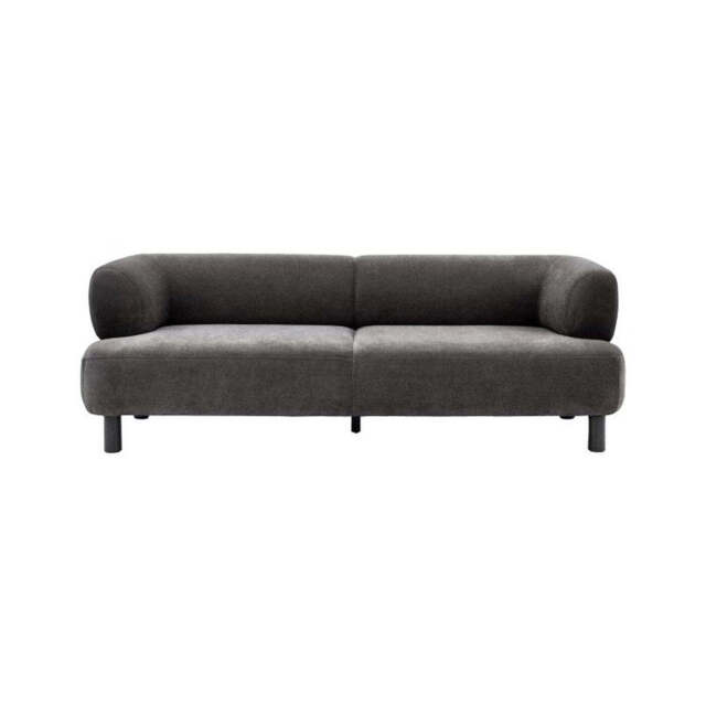 Alton 3 Seater Sofa - Anthracite by Olivia's | ufurnish.com