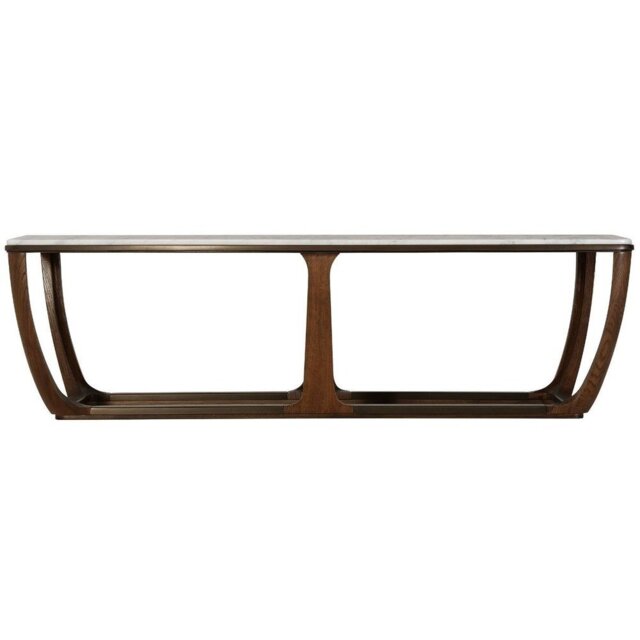 Converge Marble Coffee Table by Olivia's | ufurnish.com