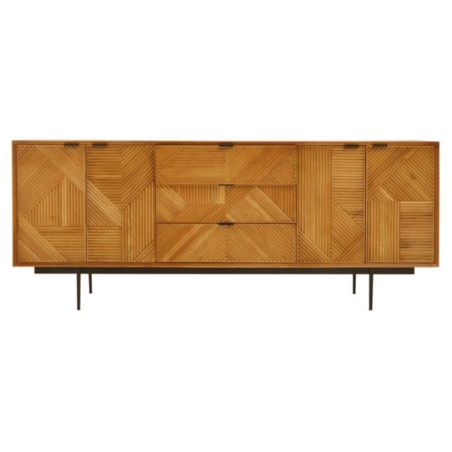 Jakara Sideboard with Metal Legs by Olivia's | ufurnish.com