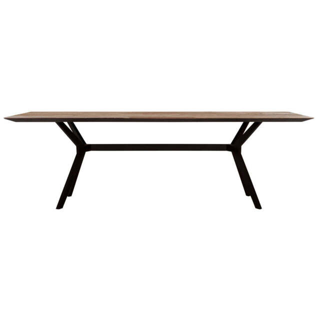DTP Home Metropole Rectangular Dining Table in Recycled Teakwood Finish / Small by Olivia's ...