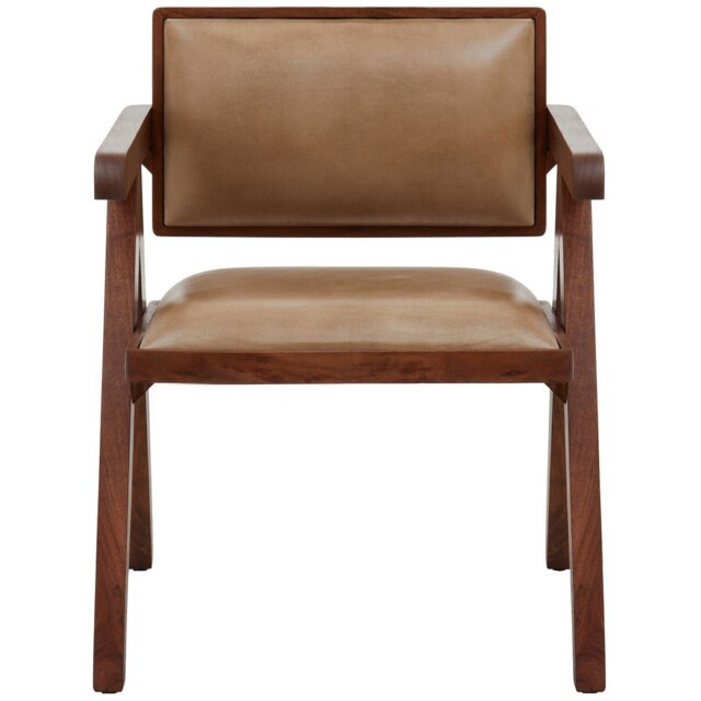 Buffalo Leather Armchair - Natural by Olivia's | ufurnish.com