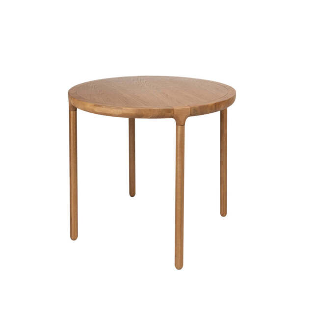 Storm Round Dining Table 128cm - Natural by Olivia's | ufurnish.com