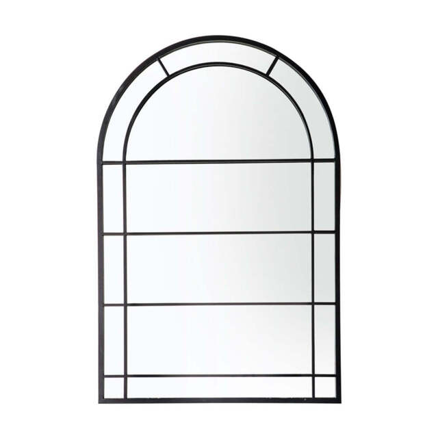 Pinto Outdoor Mirror - Black by Olivia's | ufurnish.com
