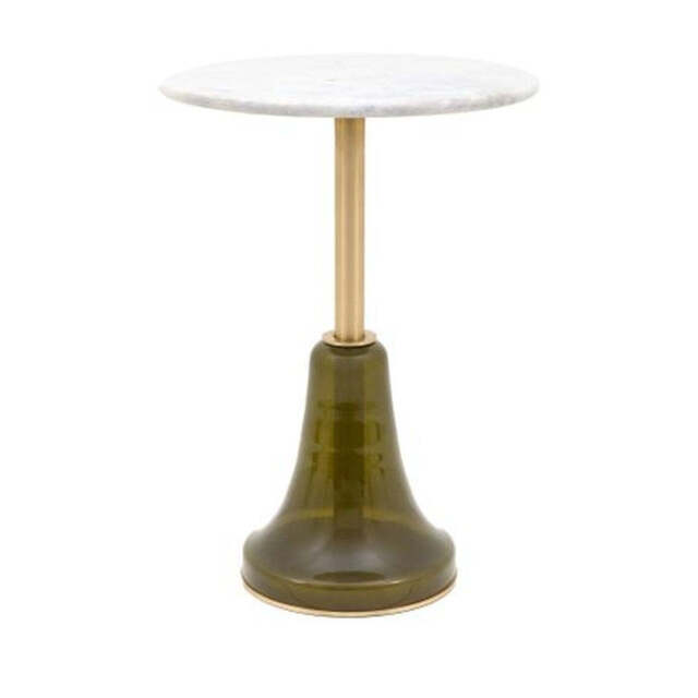 Bristol Marble Side Table - Dusk by Olivia's | uFurnish.com