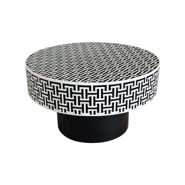 Hudson Bone Inlay Coffee Table by Olivia's | ufurnish.com