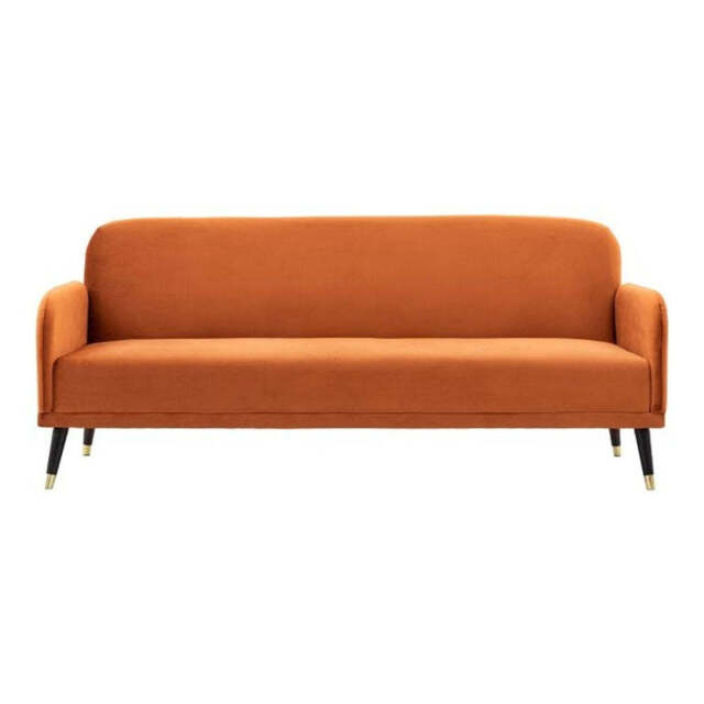 Nelson Sofa Bed - Rust by Olivia's | ufurnish.com