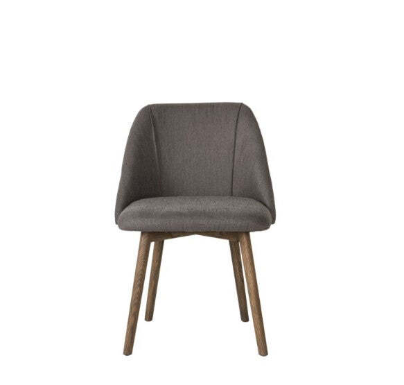 Elliot Set of 2 Dining Chairs - Slate Grey by Olivia's | ufurnish.com