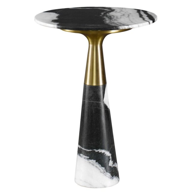 Black Label Panda Accent Table by Olivia's | ufurnish.com