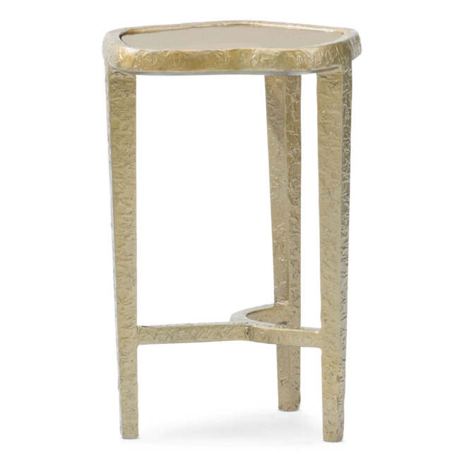 Modern Edge Contour Side Table by Olivia's | ufurnish.com