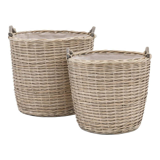 Paraiso Set of 2 Jumbo Baskets by Olivia's | uFurnish.com