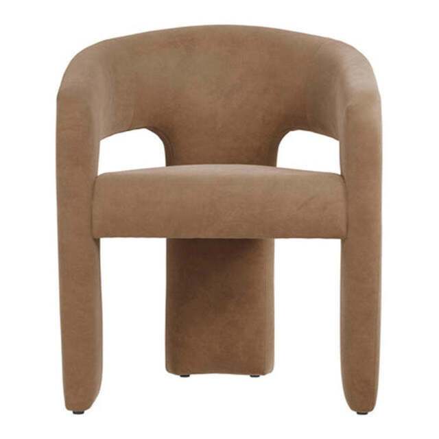Albie Dining Chair - Mole by Olivia's | ufurnish.com