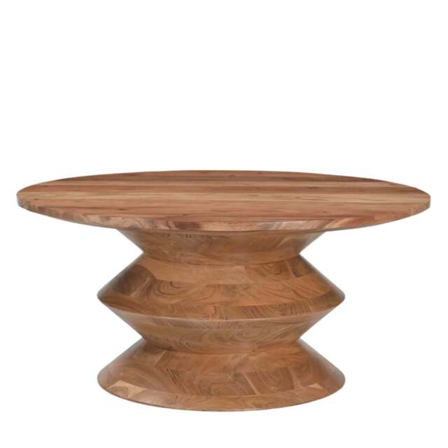 Kora Coffee Table - Walnut by Olivia's | ufurnish.com