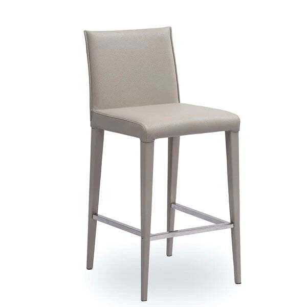 Othello Bar Stool - Concrete Grey by Olivia's | ufurnish.com