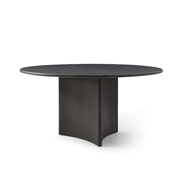 Trinity Dining Table - Smoked Oak by Olivia's | uFurnish.com