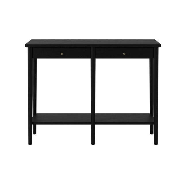 Austin Console Table - Matte Black by Olivia's | ufurnish.com