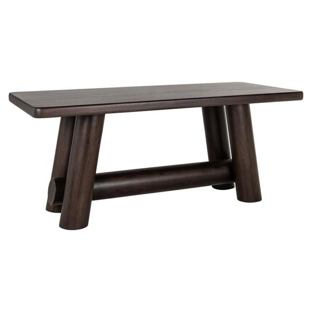 Richmond Interiors Menara Walnut Brown Acacia Wood Counter Table by ...